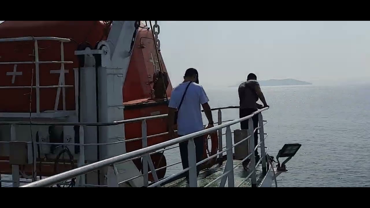 Обзор на паром 🛳 Duwon который переводит людей с Владивостока на ...