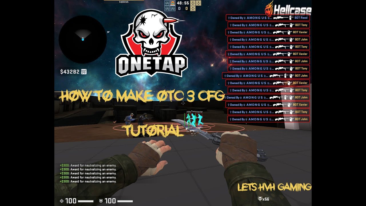 How To Make OTC3 CFG FOR HvH | Tutorial | Lets HvH Gaming - YouTube