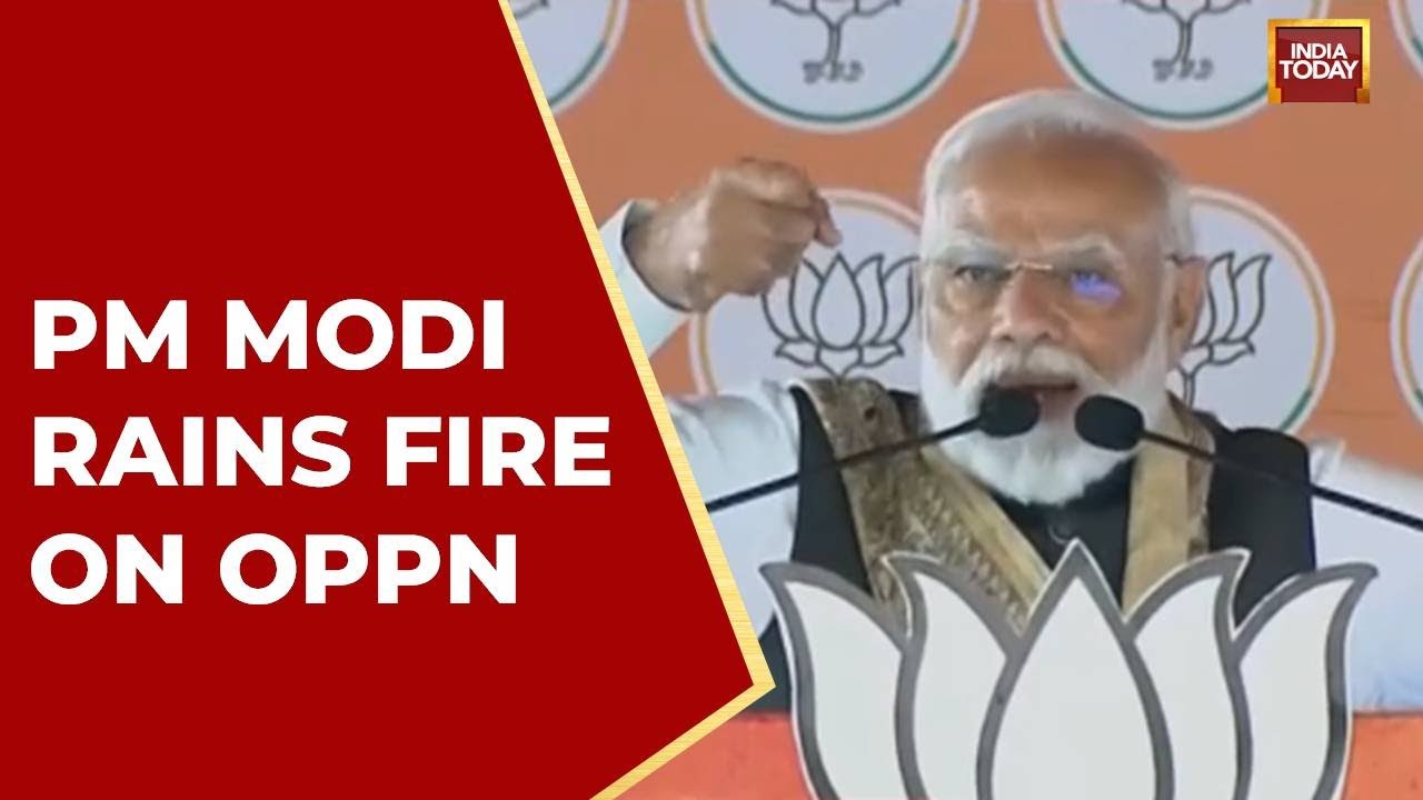 Speech: PM Modi's 'Katta Sarkar' Attack On RJD; Warns Against Return Of ...