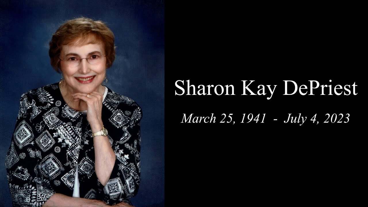 Sharon DePriest - Funeral Ceremony - YouTube