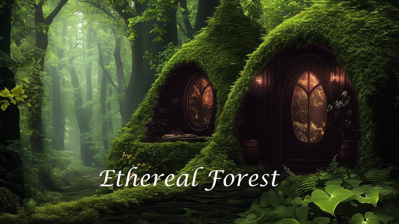 Ethereal Forest – Soothing Meditation Music with Rain – Deep Meditation ...