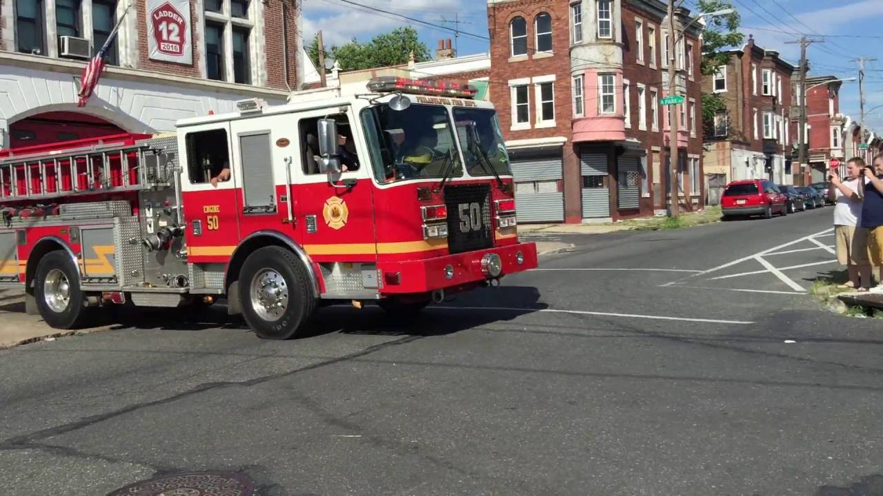 PHILADELPHIA FIRE DEPARTMENT LADDER 12, BATTALION CHIEF 8 & ENGINE 50 ...
