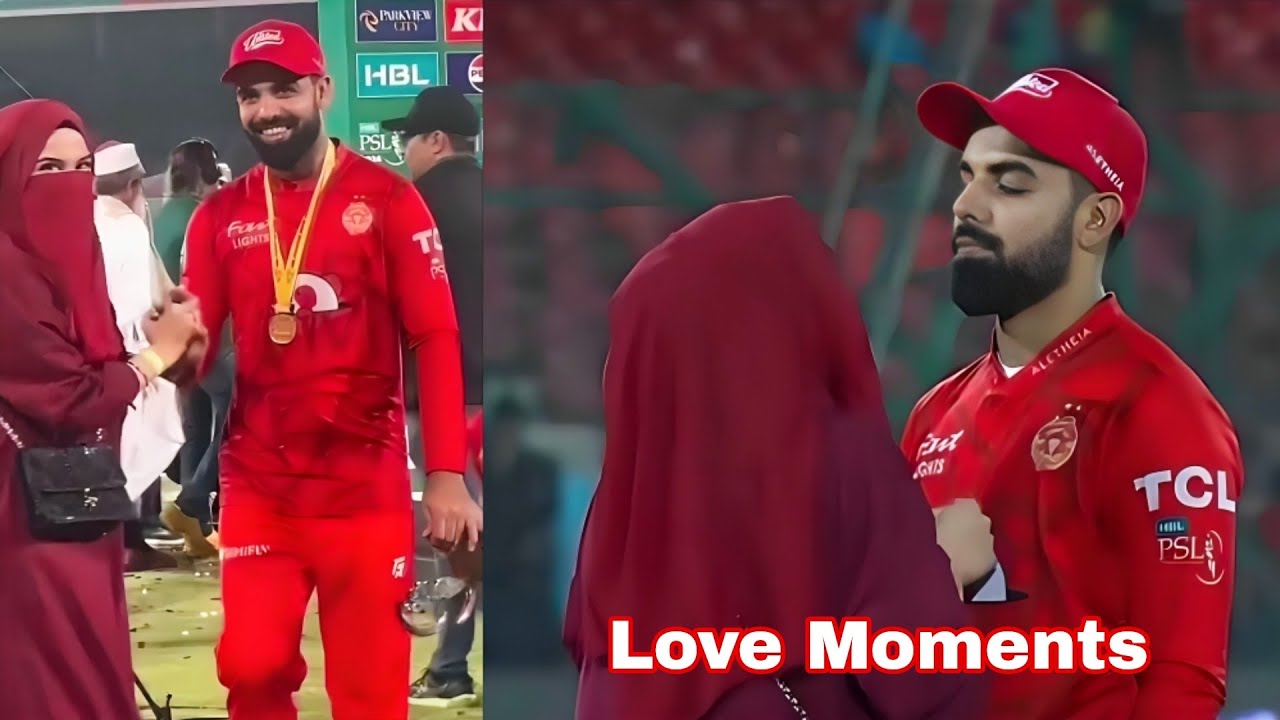 Shadab Khan's wife's special celebration with husband on PSL Final ...