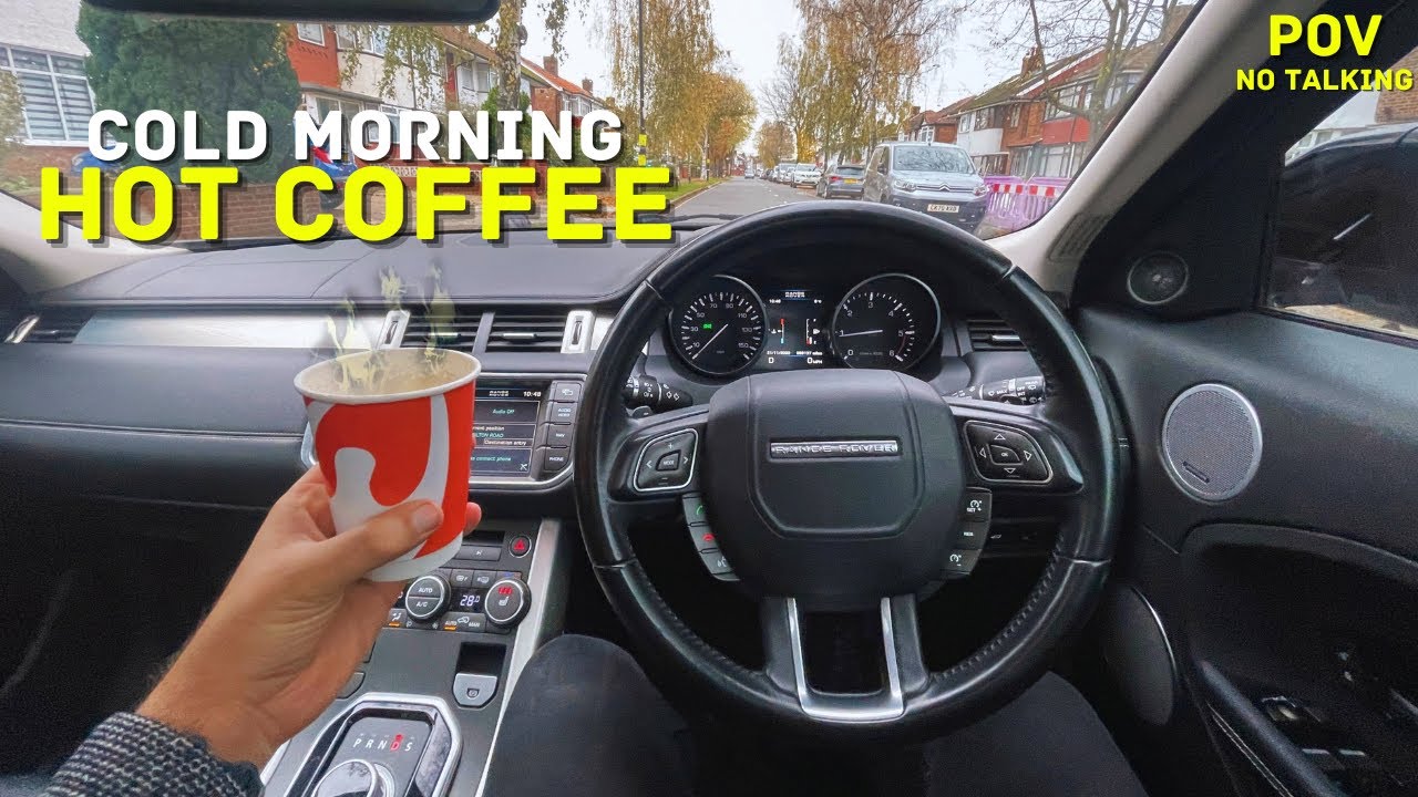Commuting to work in a Range Rover Evoque - POV Drive (UK) - YouTube
