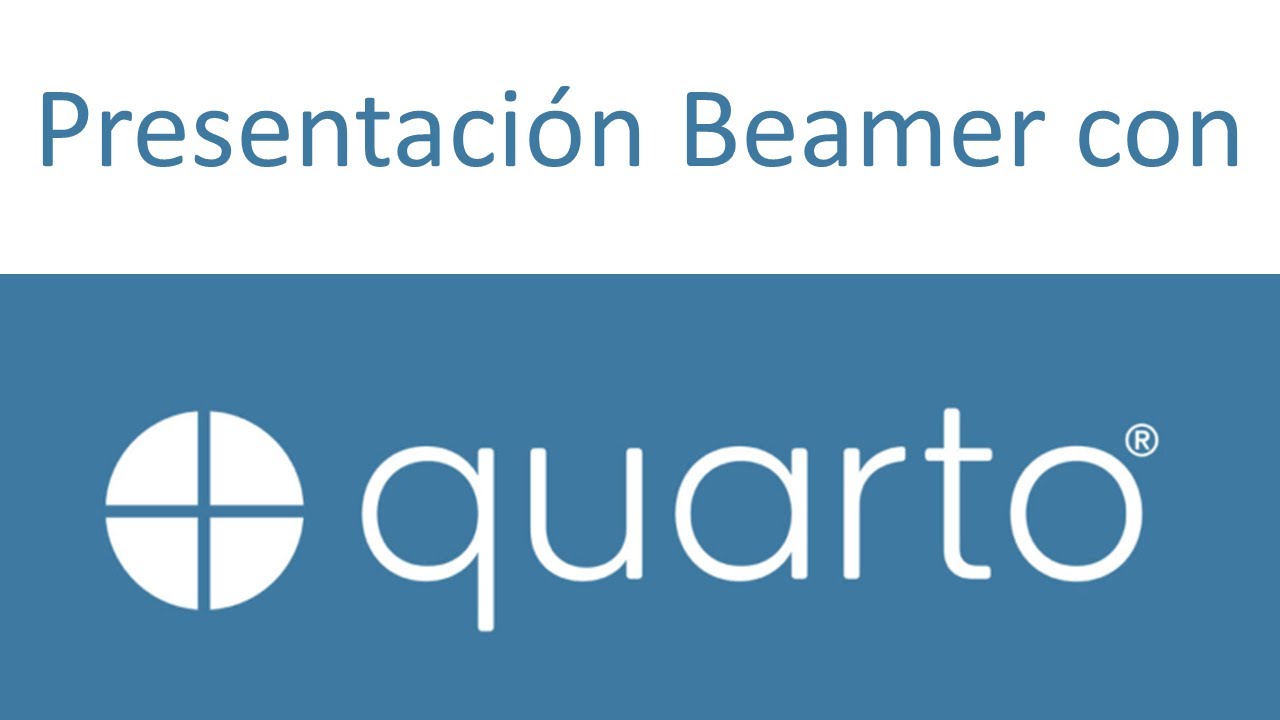 Creando una presentación Beamer con Quarto - YouTube
