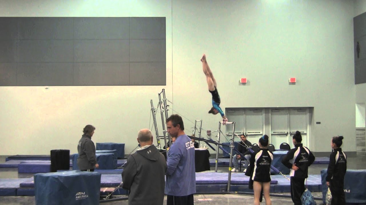 Madeleine Johnston Bars - 2016 Elite Qualifier Ontario - YouTube