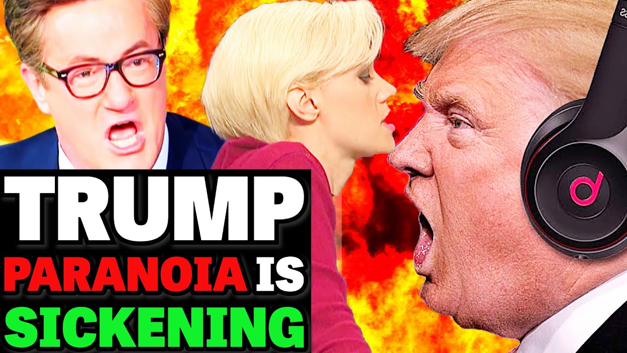 HILARIOUS MSNBC clips of Donald TRUMP's paranoia - YouTube