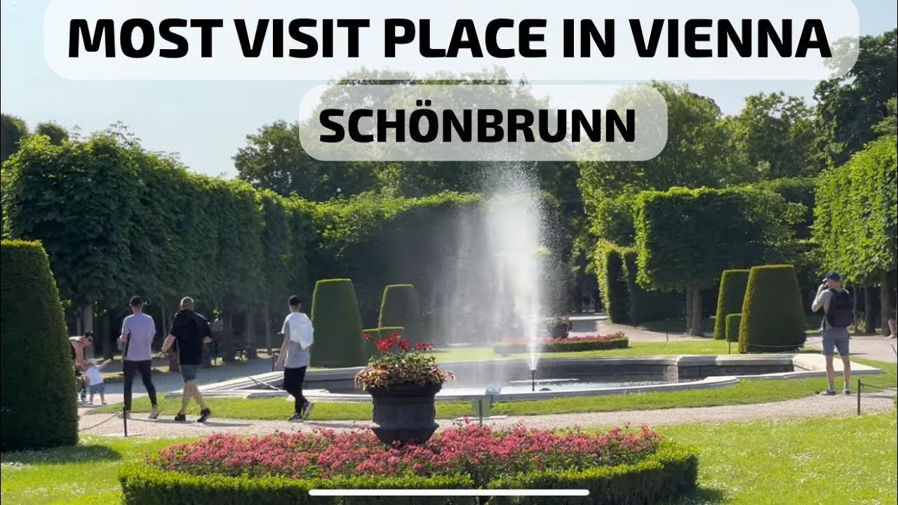 My first youtube vlog | Vienna in 4K | Schönbrunn Palace and Garden ...