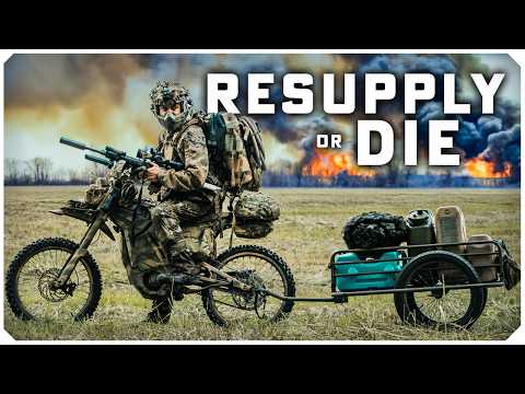 Resupply Rig | Tactical E-Bike, Trailer, & Ruck for Hauling Equipment