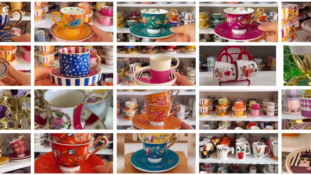 new collection Tea set | tea set designs | Fancy tea set | Tea cup ...