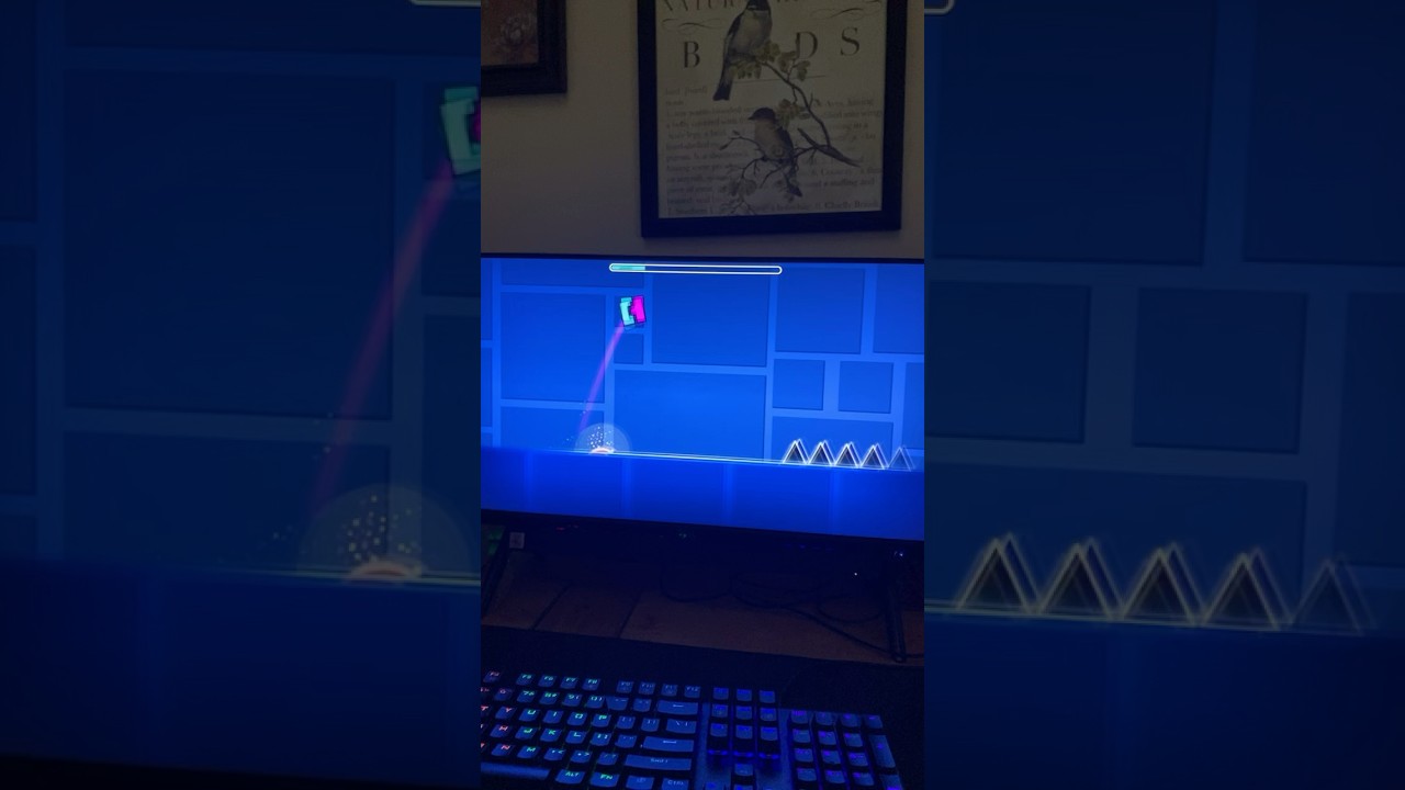 INSANE GEOMETRY DASH LEVEL IMPOSSIBLE - YouTube