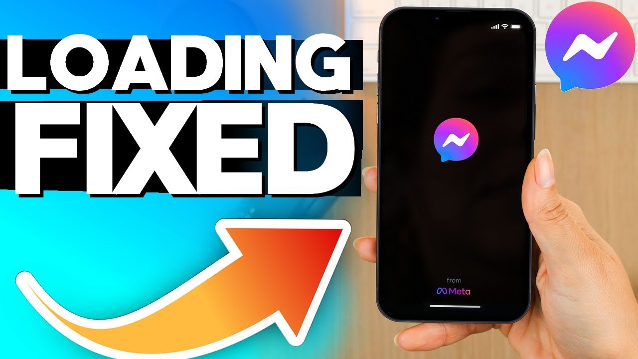 How to fix and solve keep loading problem on facebook messenger on ...