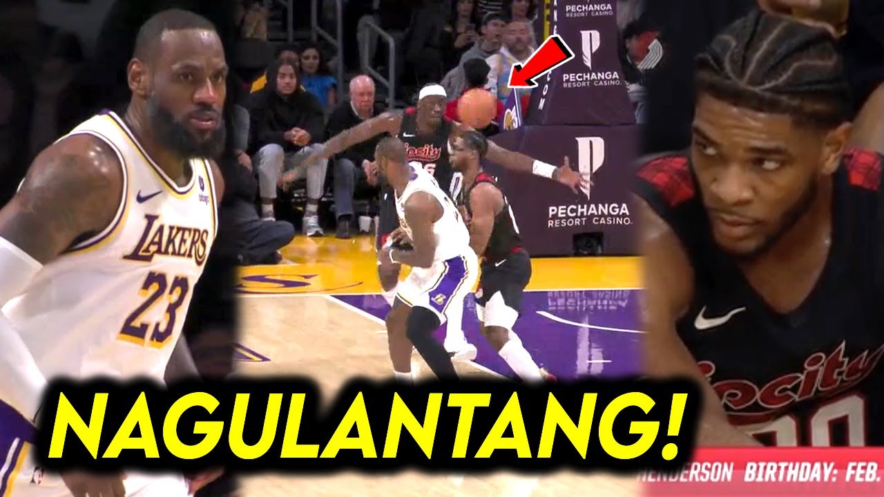 NAGULANTANG ang Rookie sa ginawa ni Lebron, 'Breakdance' nagbackflip si ...