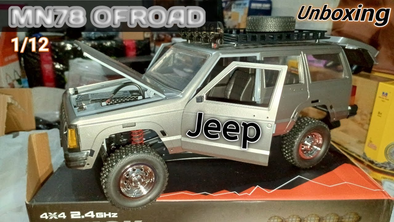 1:12 scale/RC MN78 mobil ofroad Unboxing || car rock crawler - YouTube