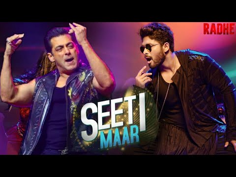 Allu Arjun || Salman Khan || Seeti Maar Song || Radhe || Salman Khan ...