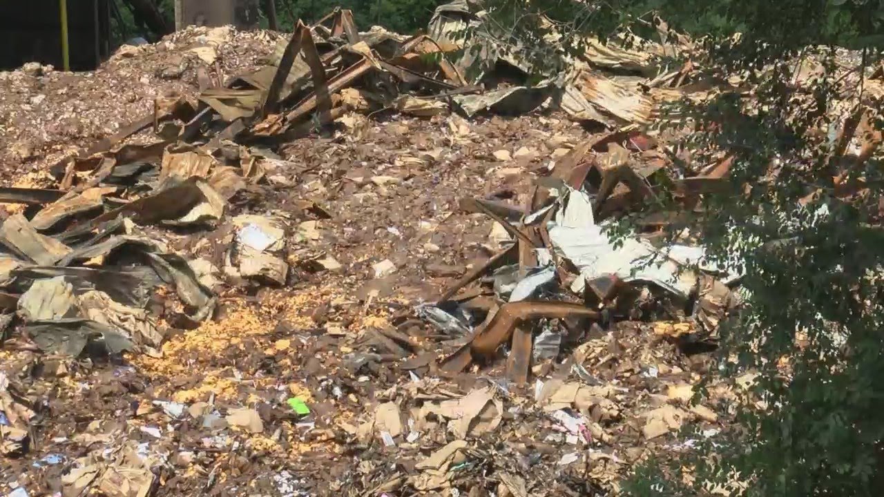 UPDATE: Combined Locks fire extinguished after more than 24 hours - YouTube