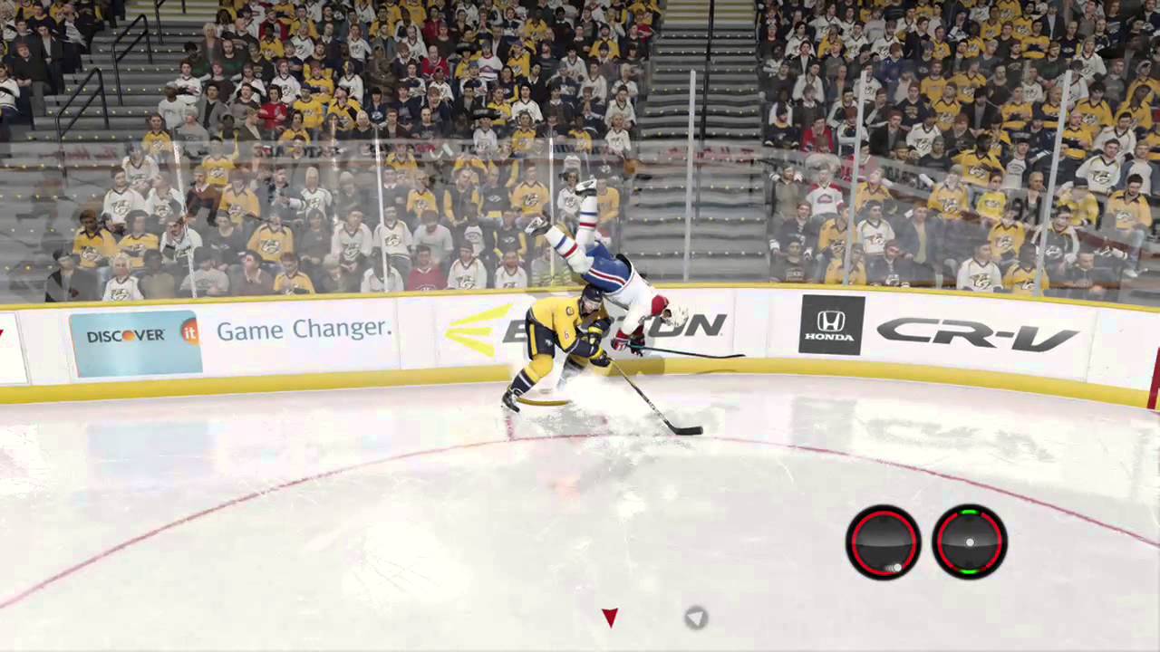 Perfect Hipcheck NHL 15 - YouTube