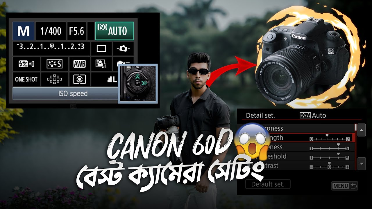 CANON 60D Best Photography Setting 📷 - YouTube