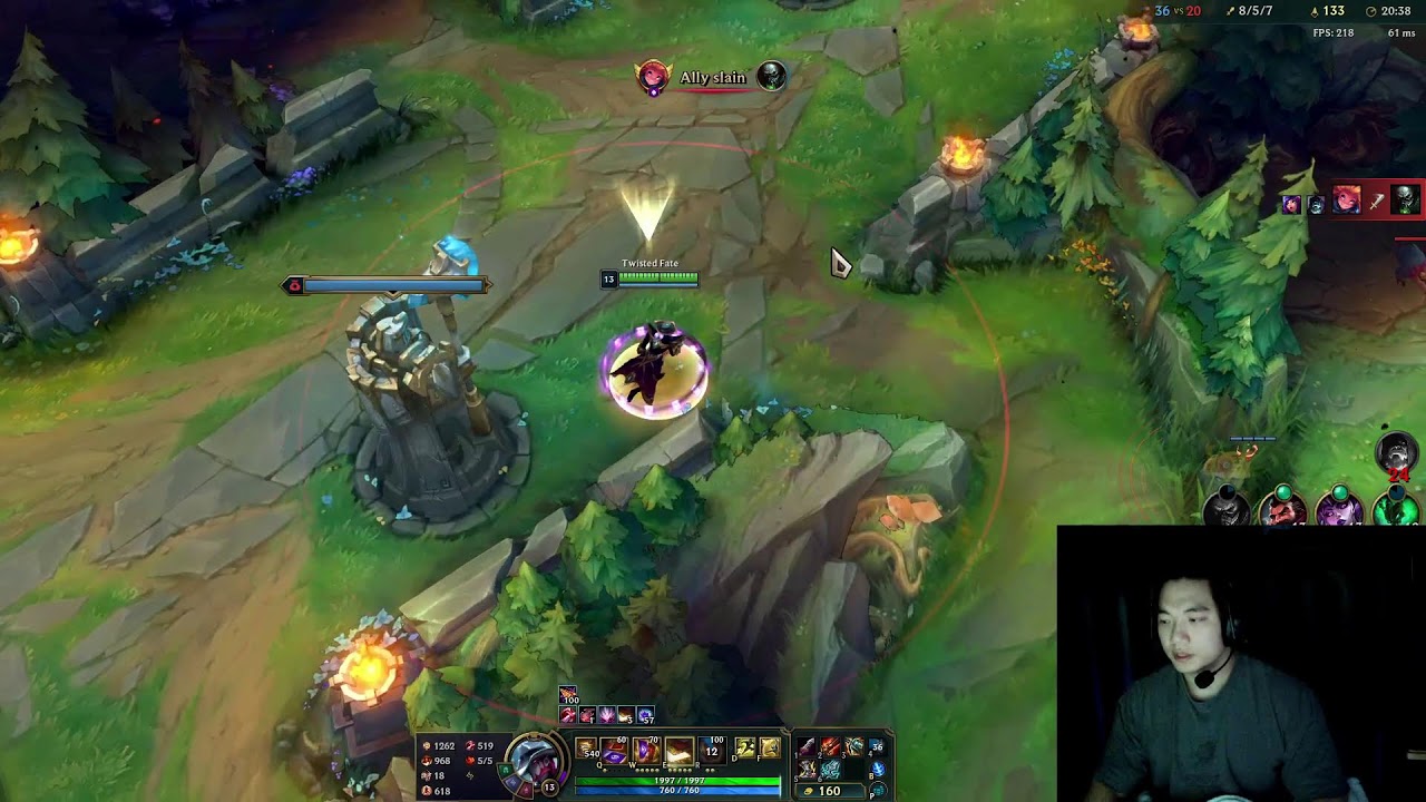 Chad adc Twisted Fate [NA/100-200lp/600LP peak] - YouTube