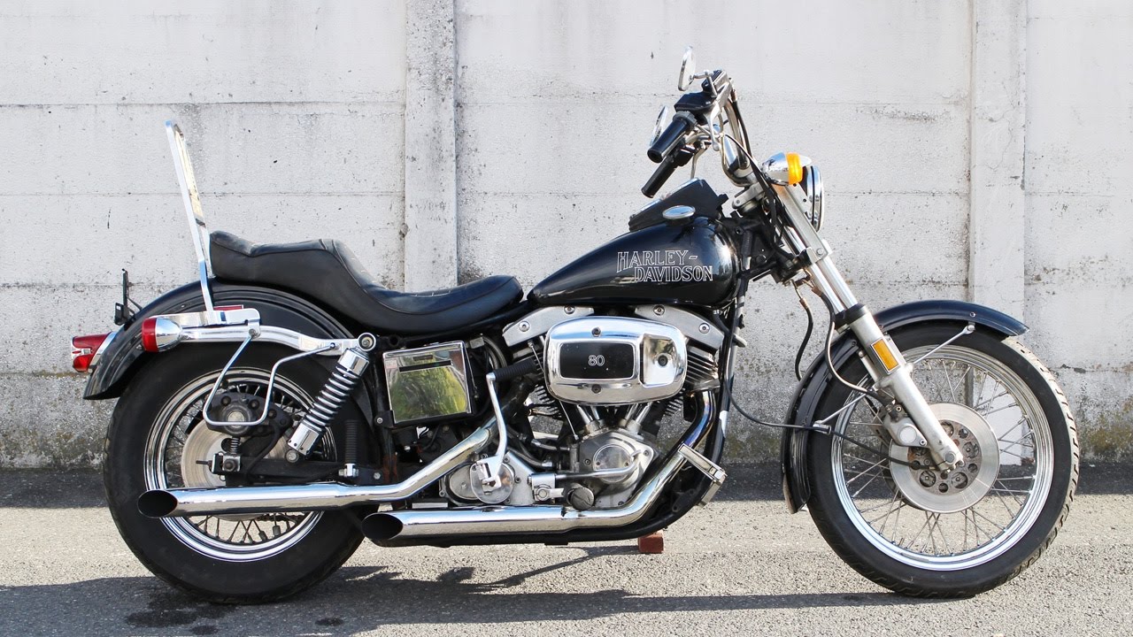 1979 FXEF HARLEY DAVIDSON SHOVELHEAD - YouTube