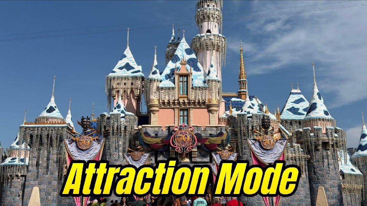 Attraction Mode at Disneyland Park (Anaheim, CA) Rope drop strategy #43 ...
