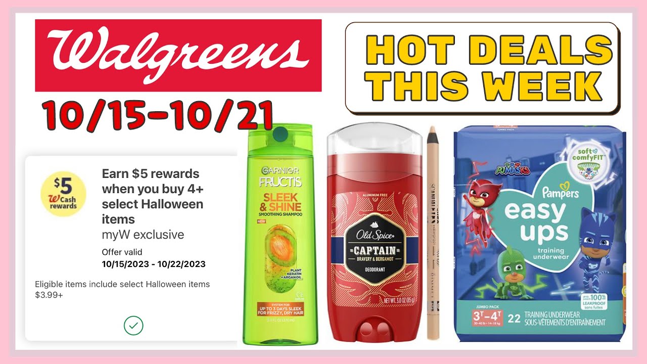 💁🏻‍♀️ WALGREENS Hot Deals This Week 10/15-10/21 | Digital Coupons Only ...