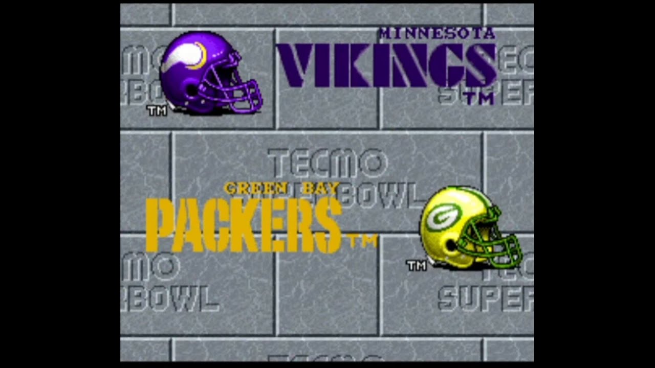 Tecmo NFL on VGN-Week 17 - YouTube