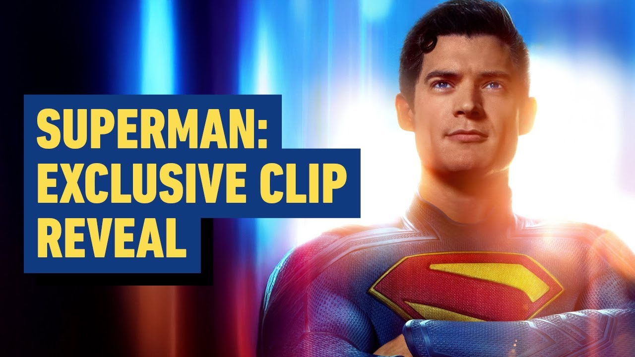 Superman Exclusive Clip Reveal Livestream - YouTube