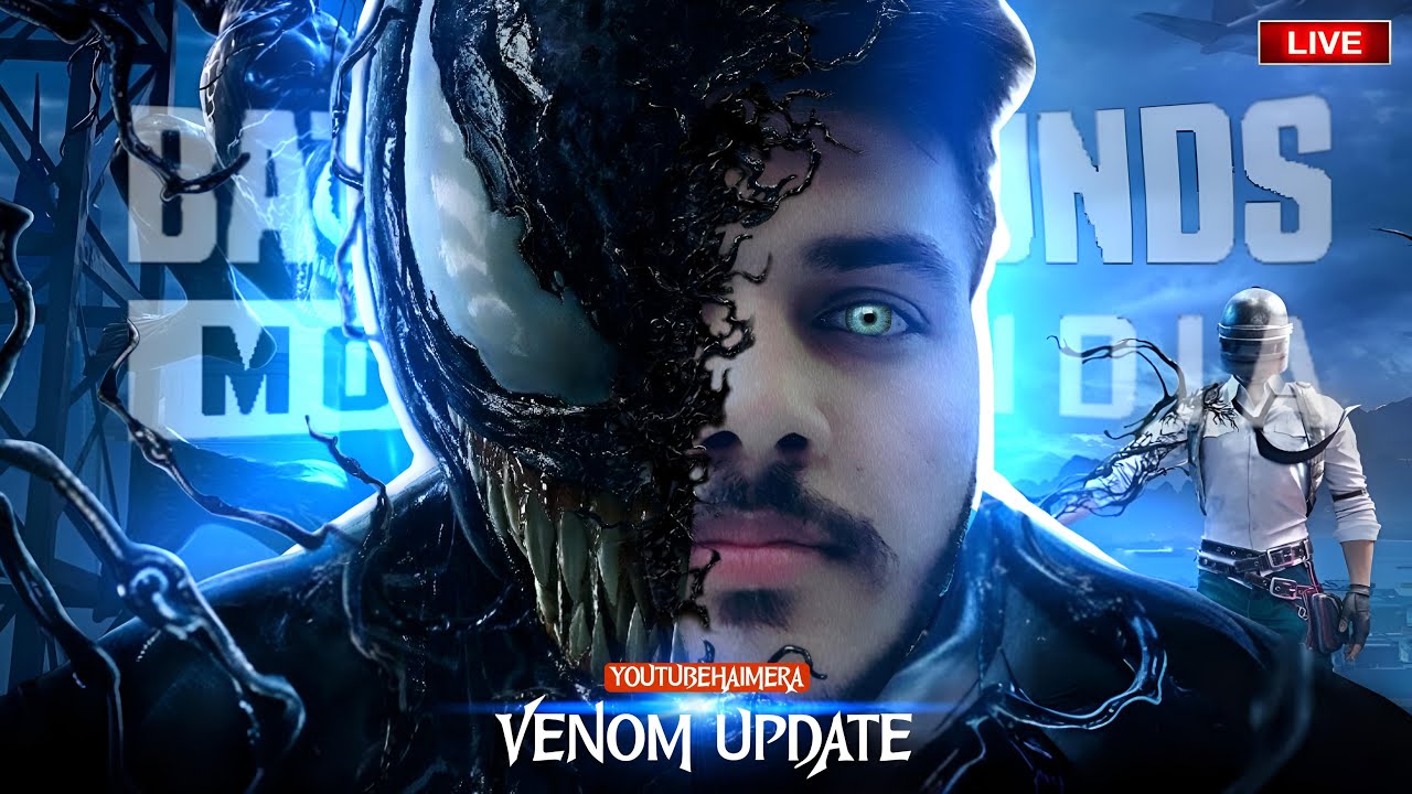 NEW VENOM UPDATE 3.5 IN BGMI🔥| DAY 66 | BGMI LIVE | YOUTUBEHAIMERA ...