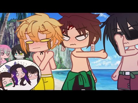 •|Can't Help It I want you♥︎|• |Beach Day☀🌴🌊| •|Ft. Giyushino, Tankana, Zenezu|•