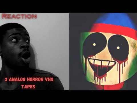 3 Analog Horror VHS Tapes (My First time) & (Reaction) #1 - YouTube