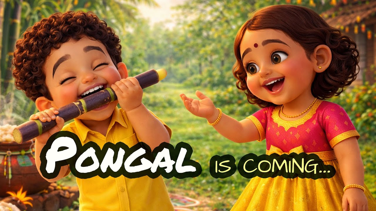 Pongal Song for Kids | Learn Pongal Festival | Tamil Culture Song ...