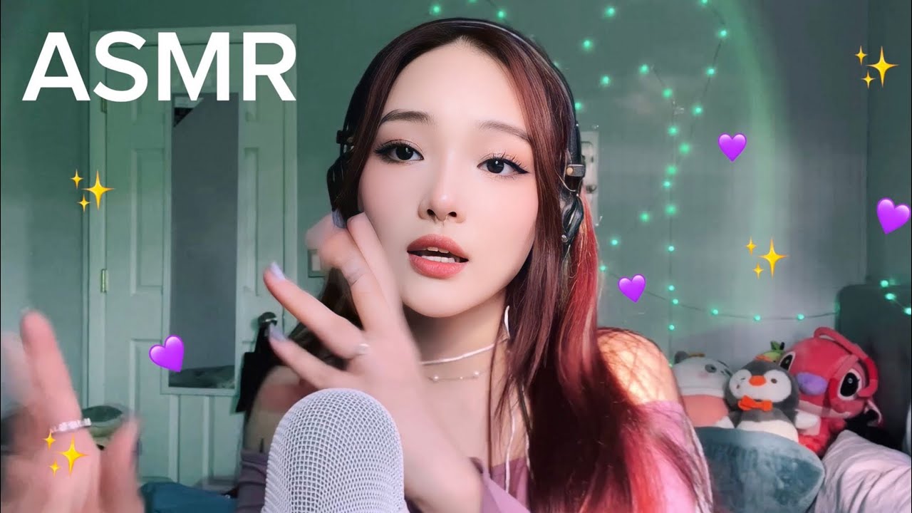 ASMR roleplay MAKEUP CỰ LY GẦN 📸💜- fast & aggressive, tapping ...