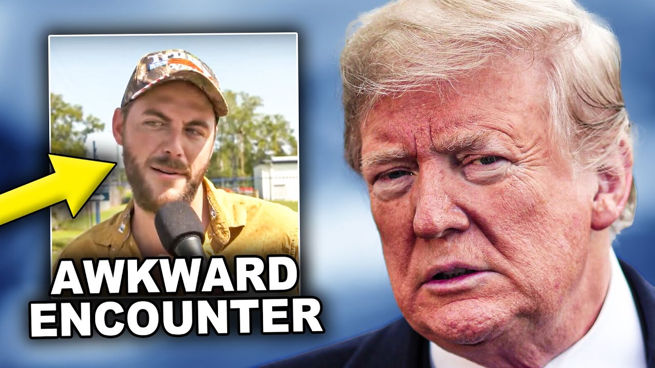 Creep Shows Up At Trump's Campaign Event And Makes A Media Spectacle ...