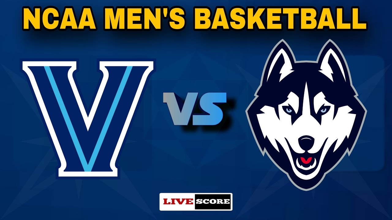 UConn Huskies vs Villanova | NCAA Men's Basketball Live Scoreboard ...
