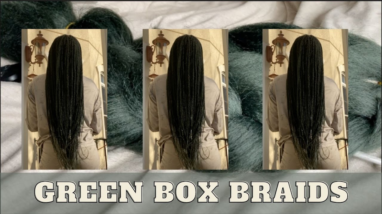 Protective Style + Prep | Green Box Braids - YouTube