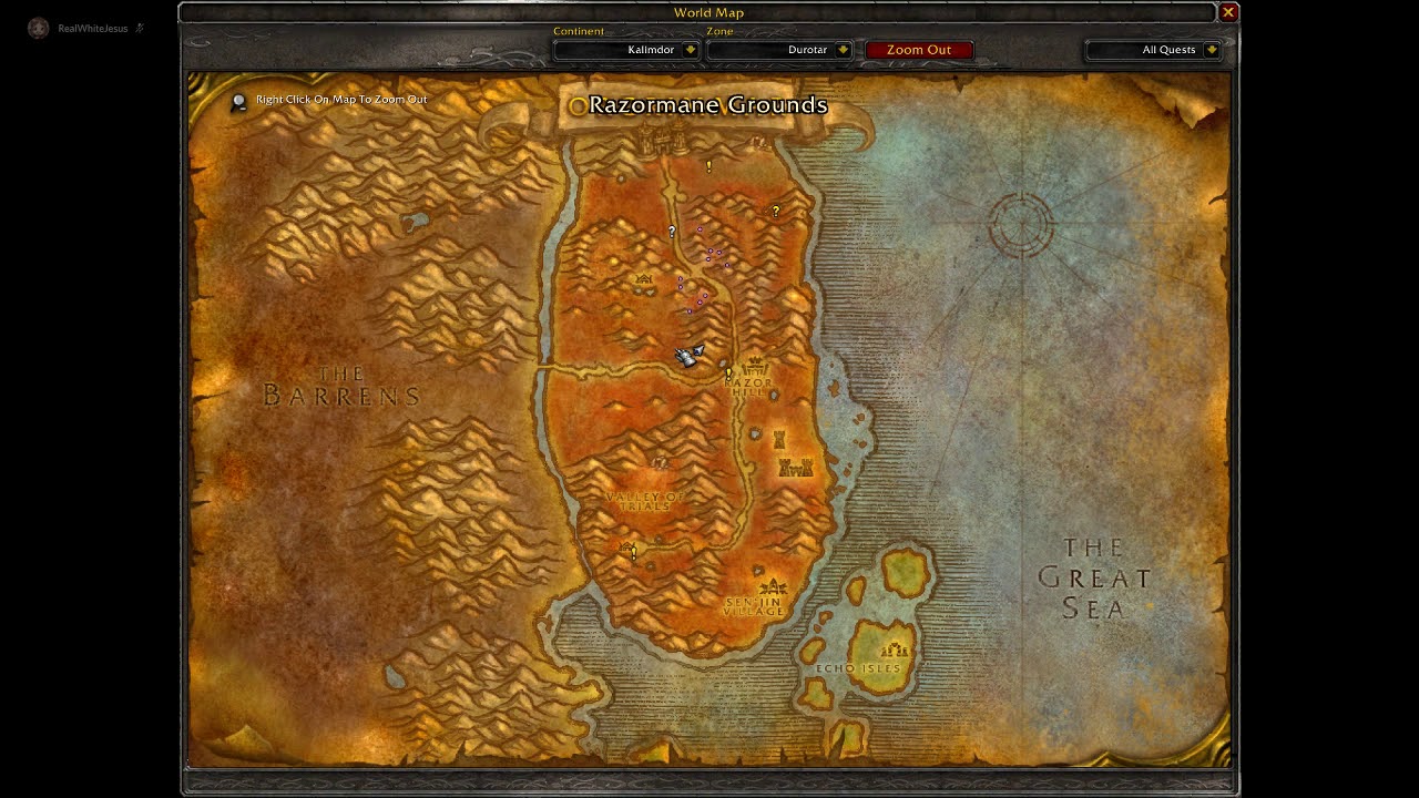 Vanilla WoW Quest Taming the Beast(Mottled Boar) - YouTube