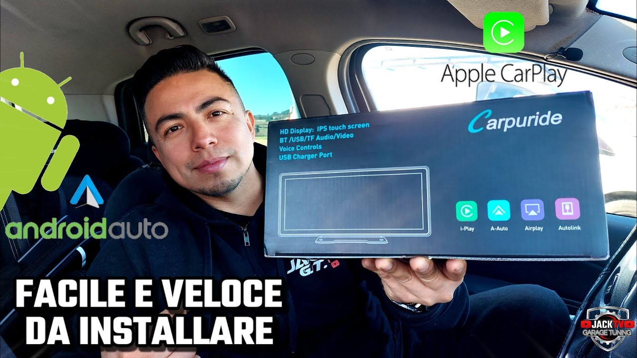 Carpuride W103 - CarPlay e AndroidAuto WIRELESS Facile e Veloce da ...
