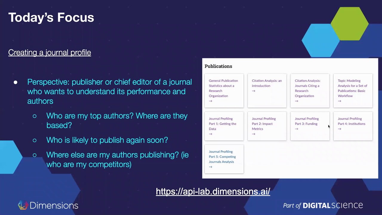 Building a journal profile using the Dimensions API: a closer look at ...