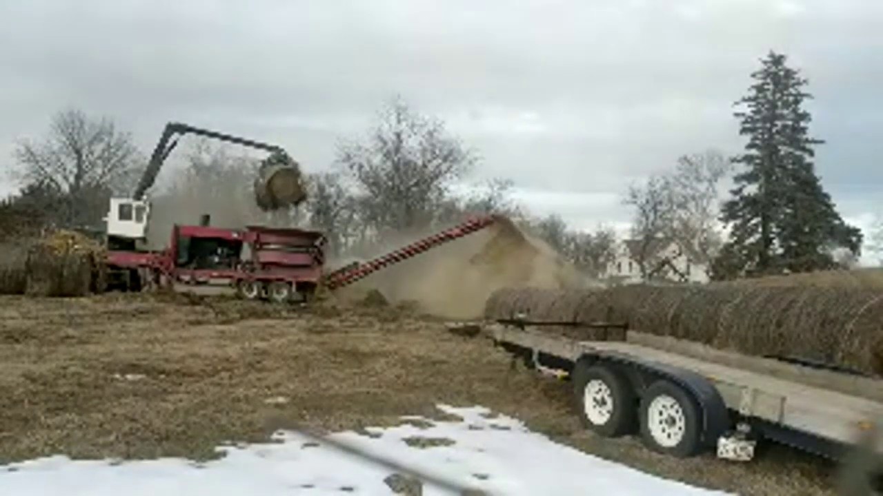 Hay Grinder - YouTube