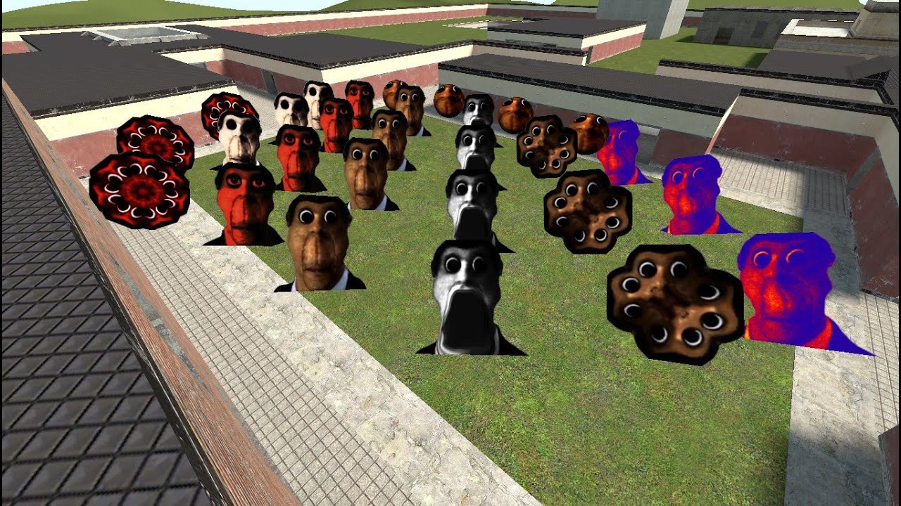 OBUNGА SO MANY DIFFERENT COLORS / Garry’s Mod NextBot - YouTube