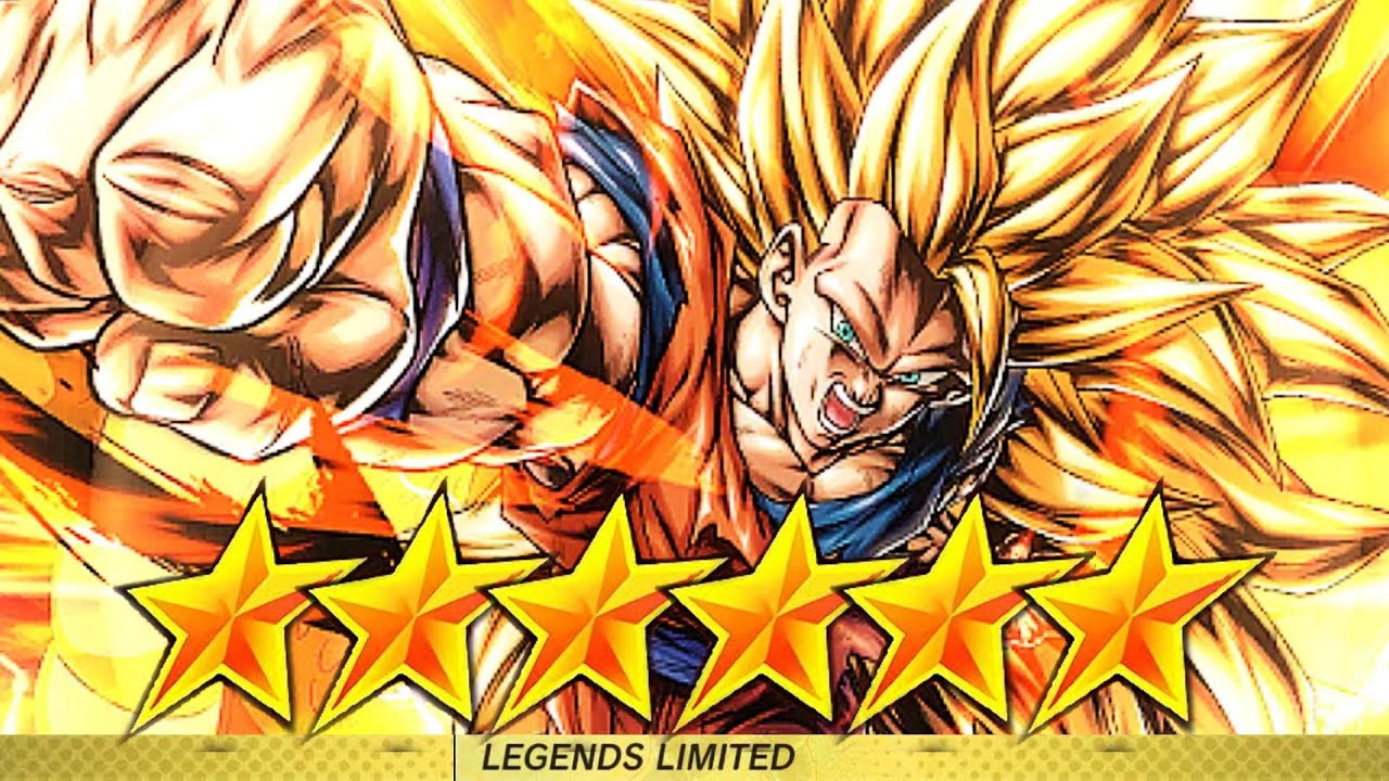 (Dragon Ball LEGENDS) HOLY DAMAGE! 6 STAR LF DRAGON FIST GOKU SHOWCASE ...