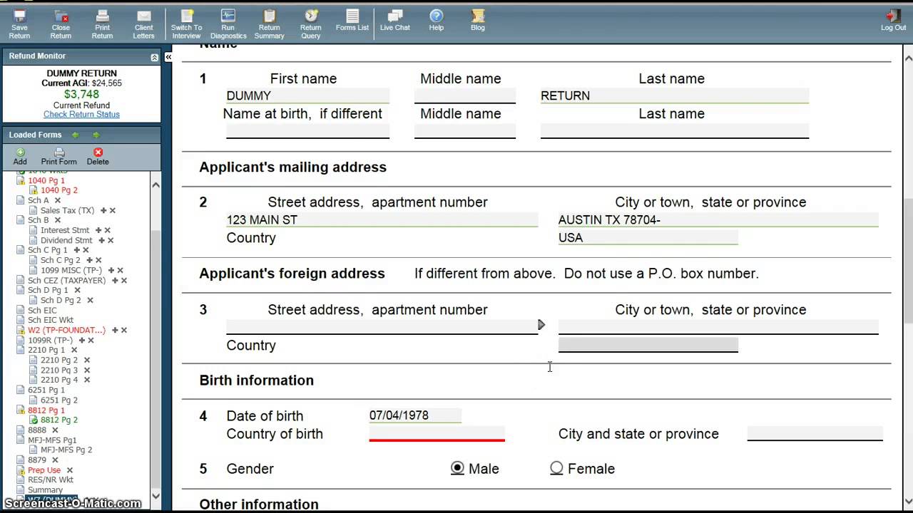W7/ITIN Training - YouTube