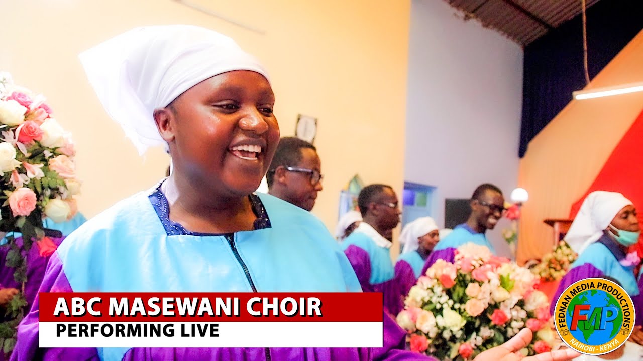 ABC Masewani Choir From Kangundo performing live in a wedding service ...