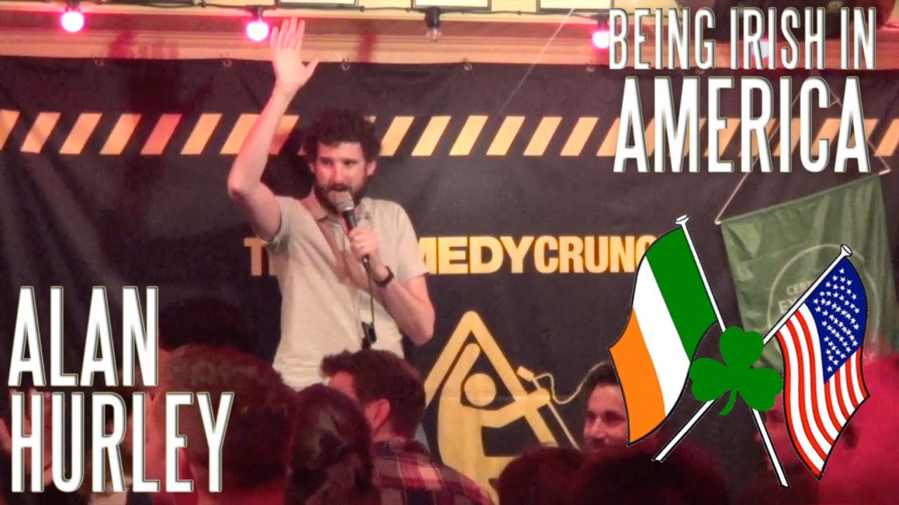 Irish Comedian Alan Hurley on being Irish in America - YouTube