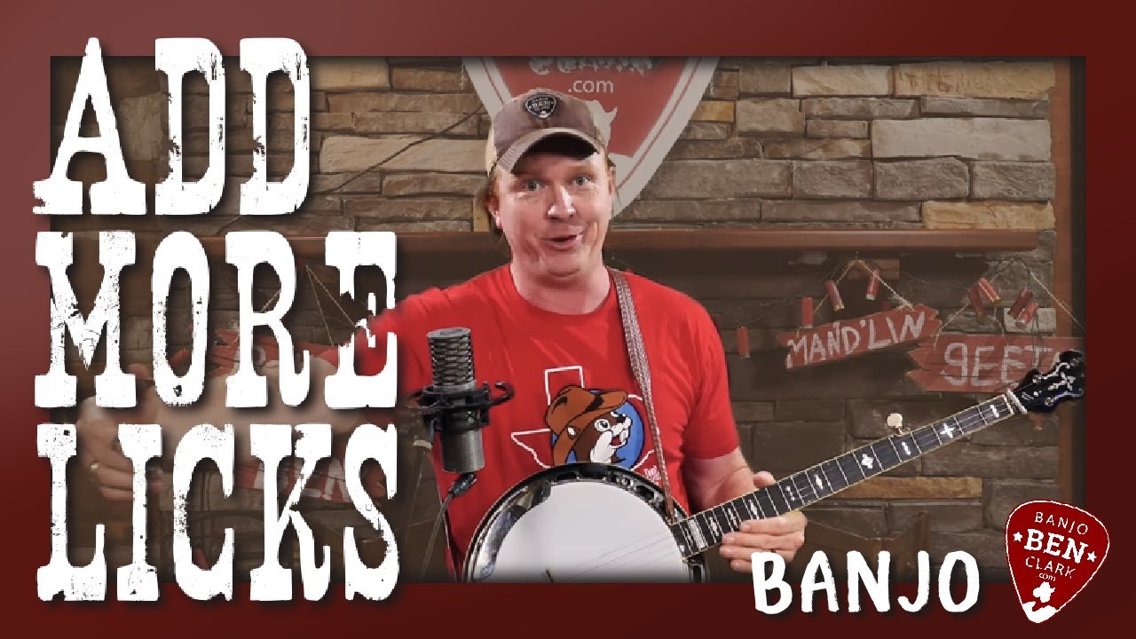 Pushin' Banjo Licks–Grow Your Banjo Lick Library Now! - YouTube