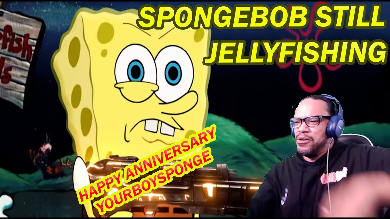 REACTION: Jellyfishing At Night! (Don't mess with me 2) [SpongeBob Rap ...