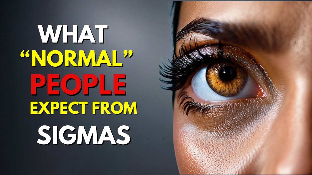 How "Normal" People Want Sigma Males To Act - YouTube