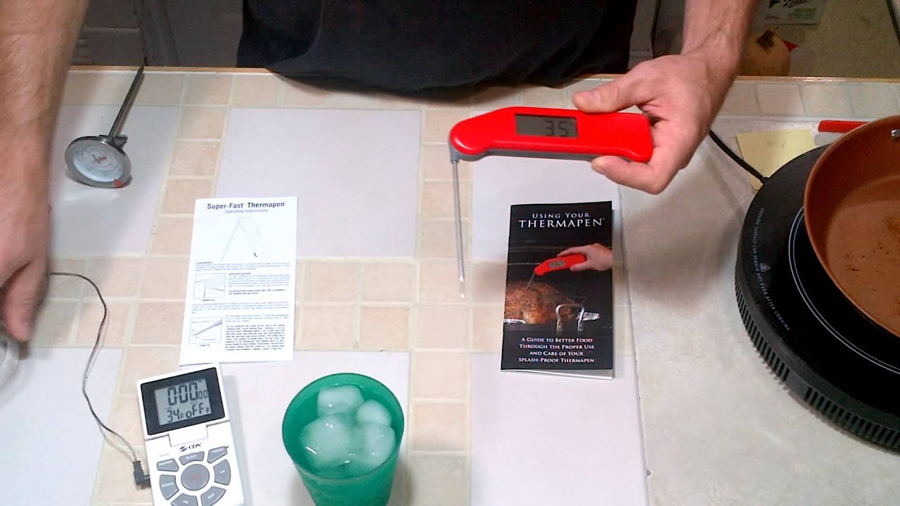 ThermoWorks Splash Proof Super Fast Thermapen - YouTube