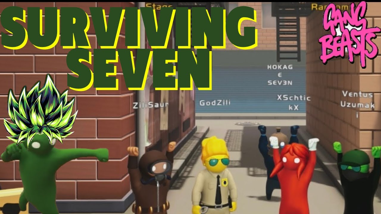 THE FURY OF SEVEN(Gang beasts) - YouTube